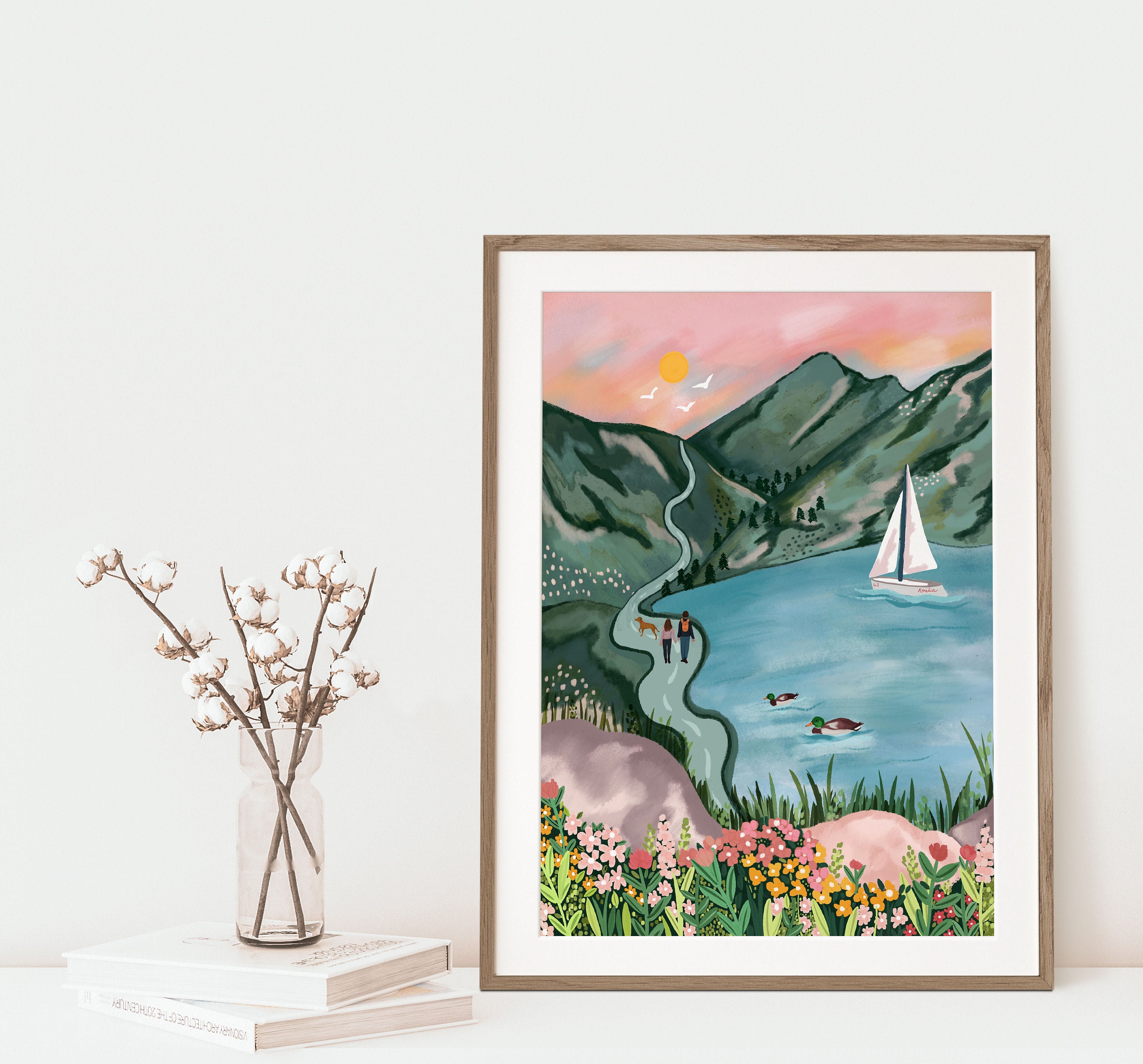 Lake District Print / Lake District Travel / Wall Art / Home - Etsy UK
