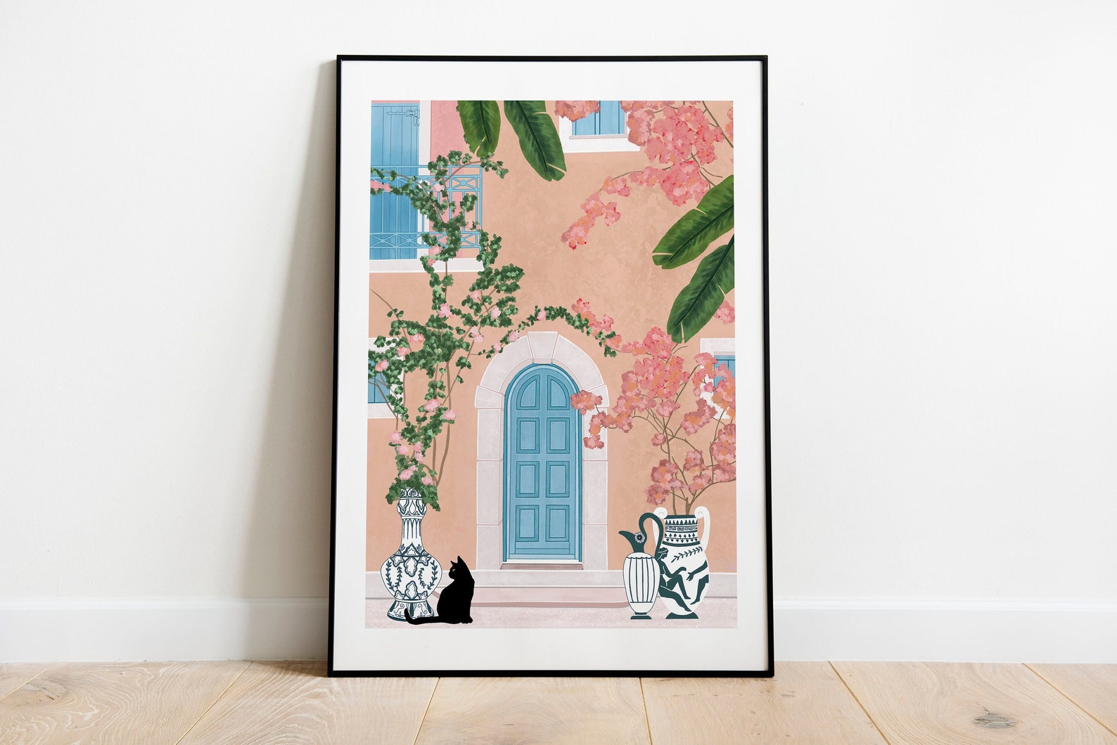 Greek Print / Greek Wall Art / Mediterranean Print / Crete - Etsy UK