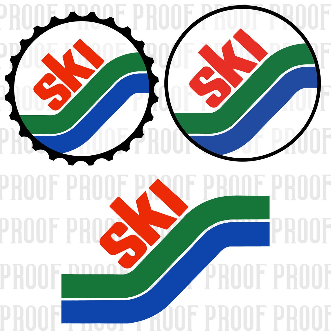 Ski Soda Pop Logo Cutout Files for Cricut SVG and Silhouette - Etsy