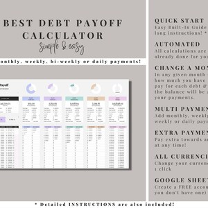 Bill Tracker Spreadsheet, Bill Calendar Spreadsheet, Google Sheets ...