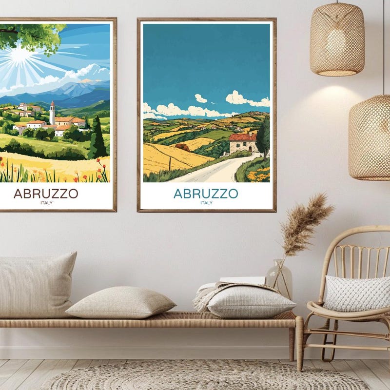 Abruzzo Italy Poster - Etsy
