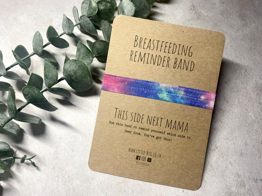 Breastfeeding Reminder Band / This Side Next / Nursing Reminder ...