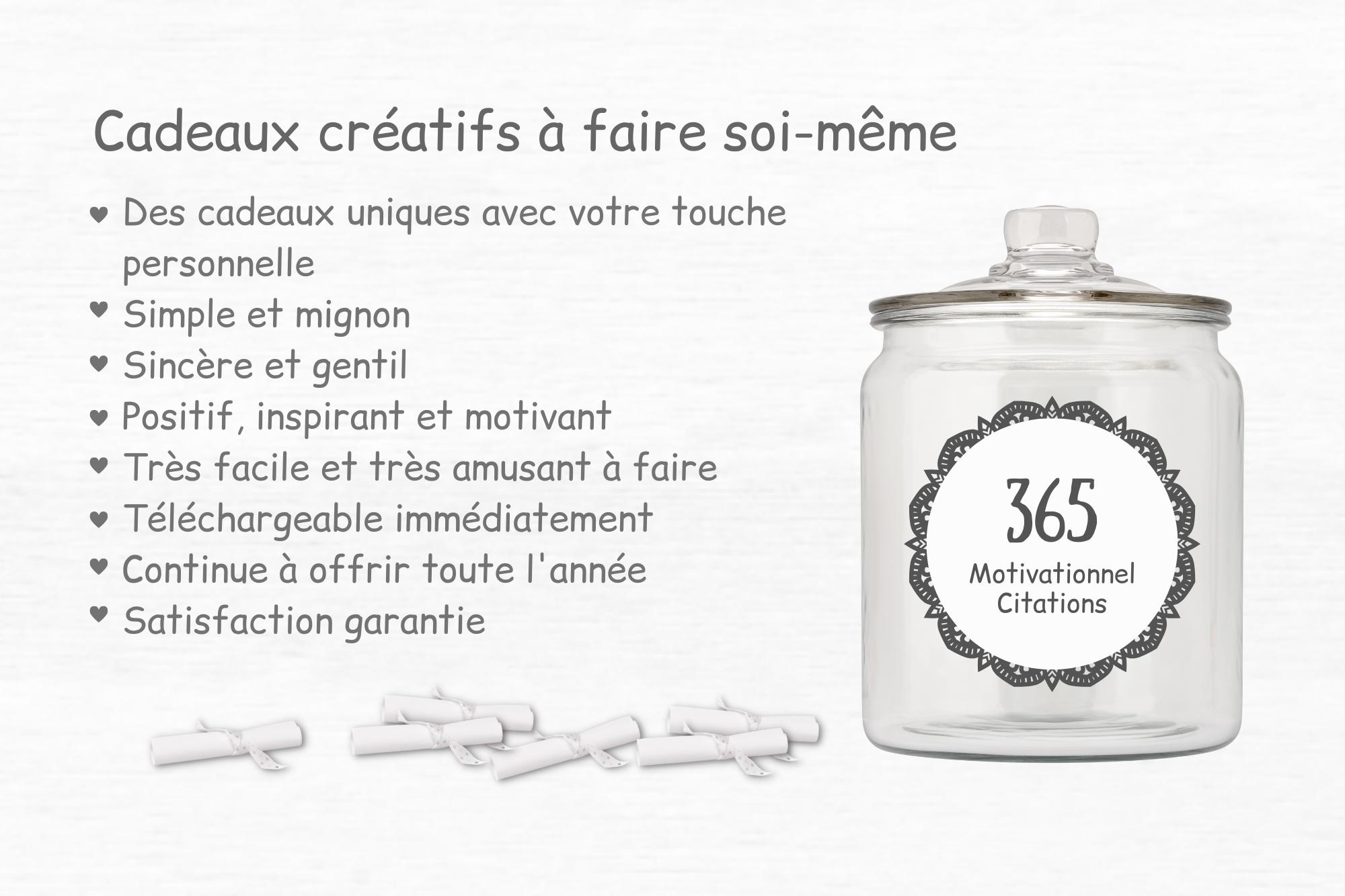 365 Printable Motivational Quotes in French Daily Inspirational Quotes ...