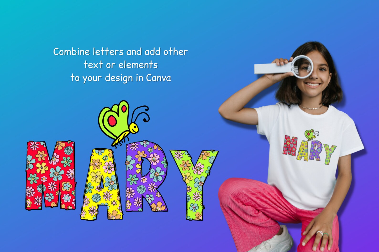 Doodle Letters Canva Frames Handwritten Doodle Font Editable Canva ...