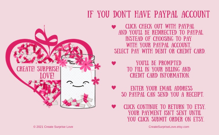 Love Notes Template Personalized Note Cards Printable Message - Etsy