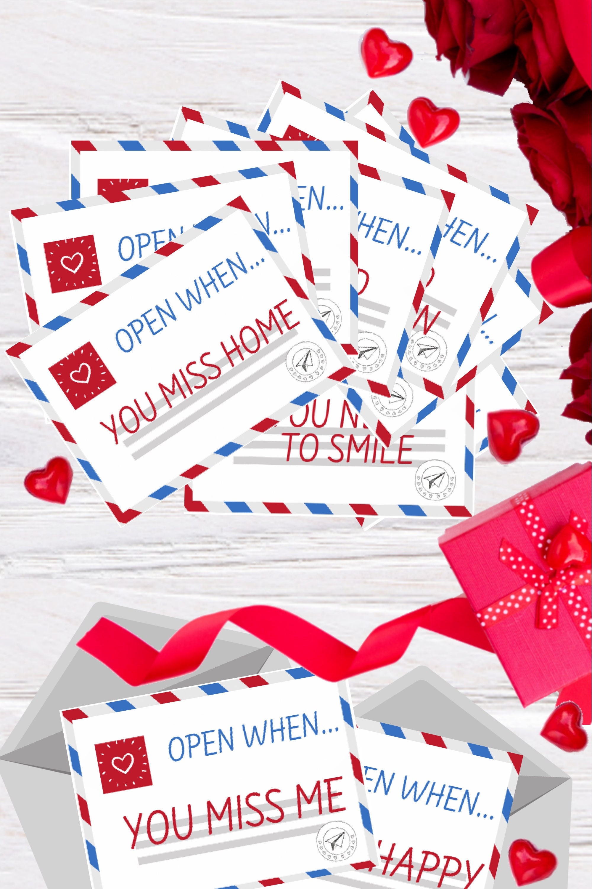 Open When Letters Sentimental Gifts for Boyfriend Long | Etsy