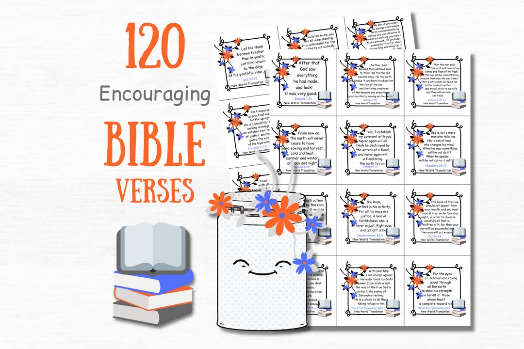 Bible Verse Cards Scripture Gifts Bible Journaling Daily Verse Cards ...