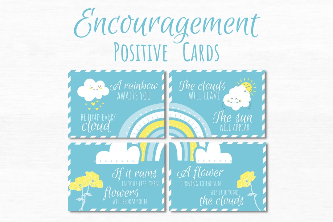 Printable Affirmation Cards Positive Affirmations Rainbow Puzzle ...
