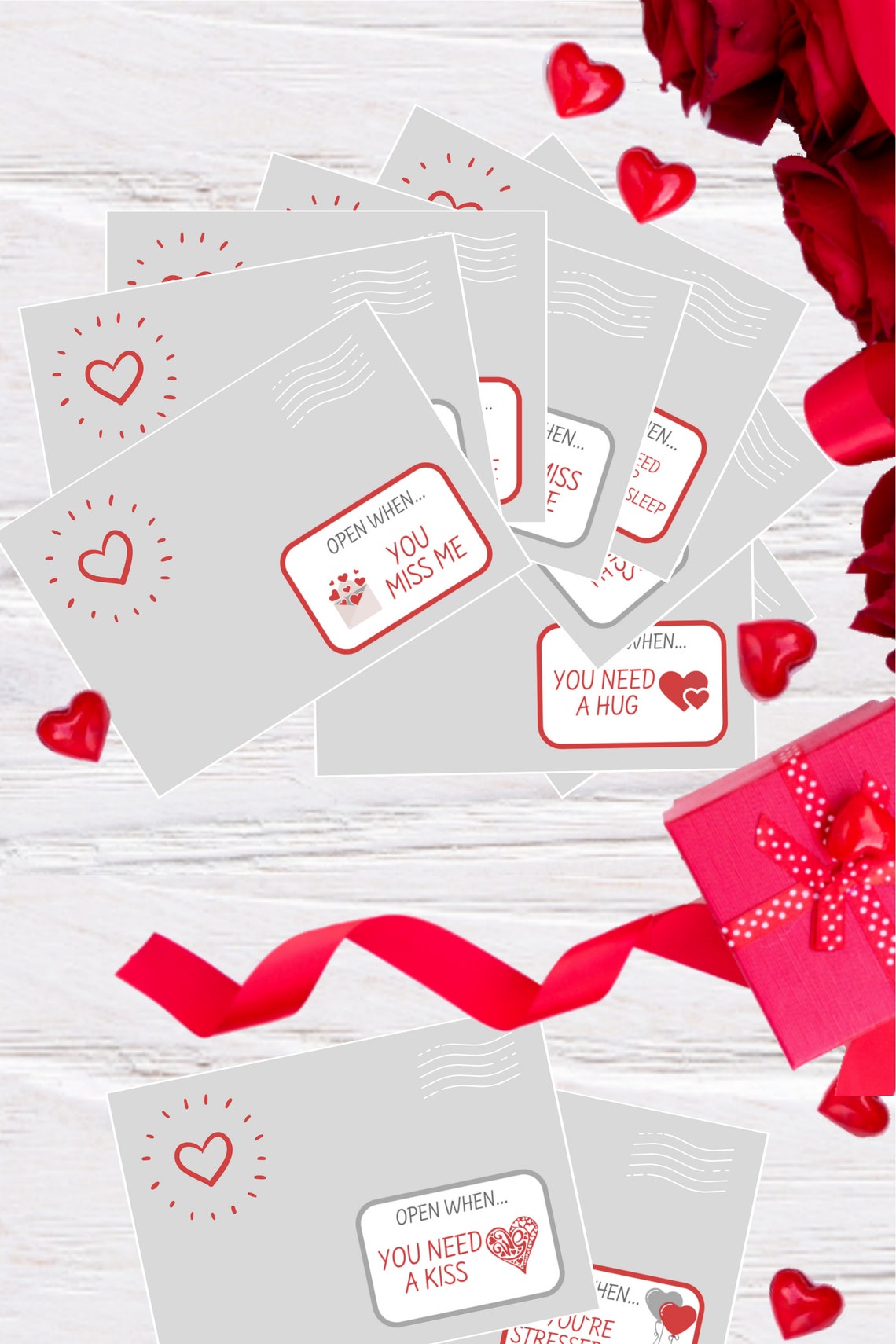 Open When Letters Printable Labels Long Distance Relationship | Etsy