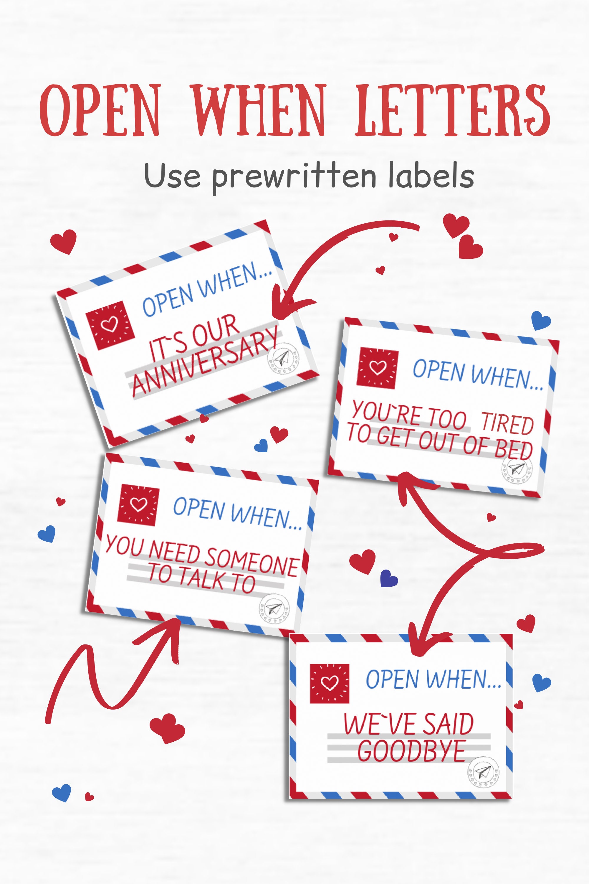Open When Letters Sentimental Gifts for Boyfriend Long - Etsy