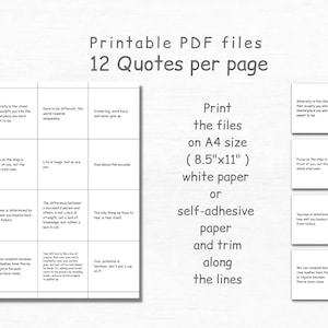 365 Printable Motivational Quotes Daily Inspirational Quotes DIY ...