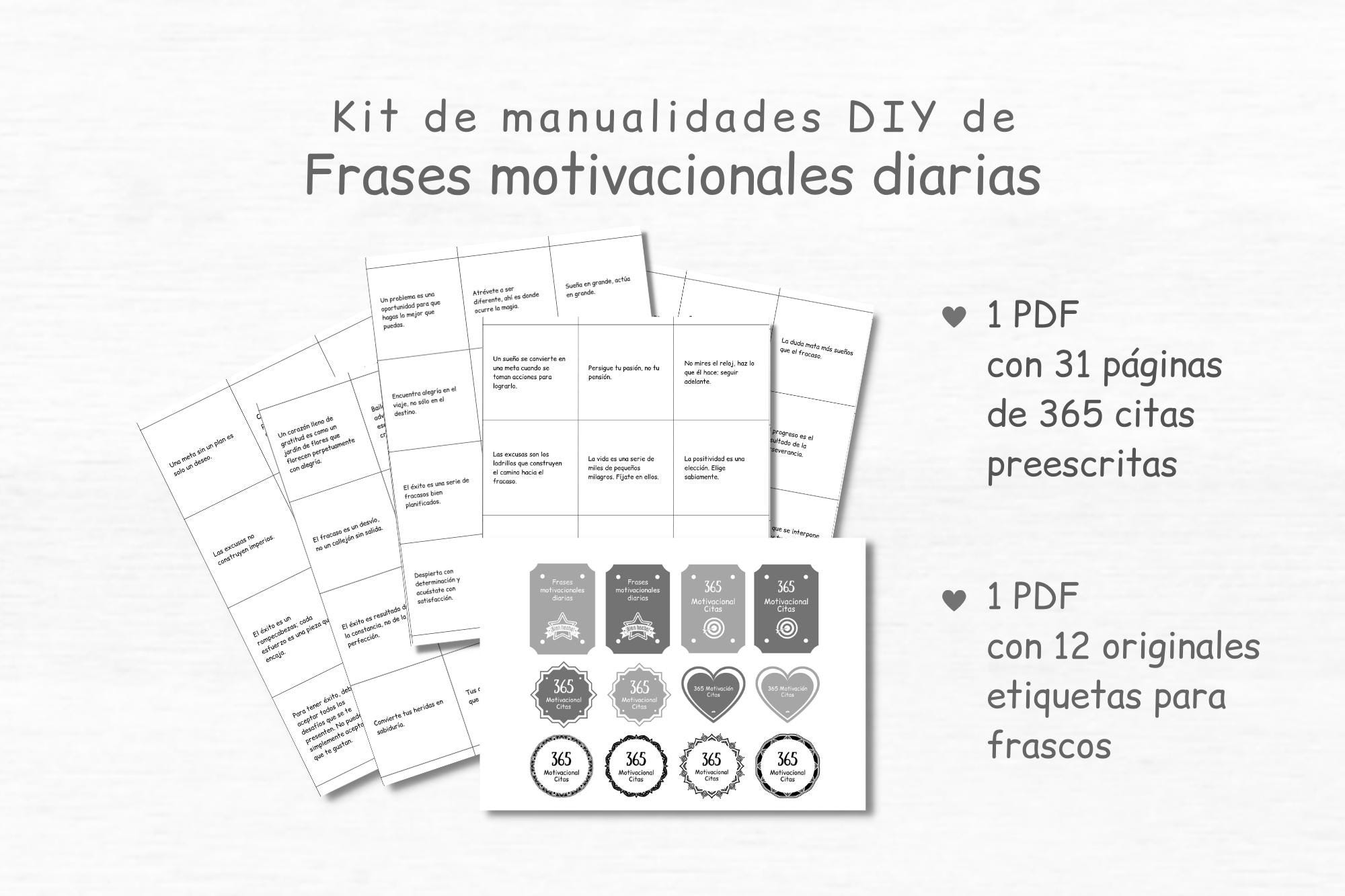 365 Printable Motivational Quotes in Spanish Daily Inspirational Quotes ...