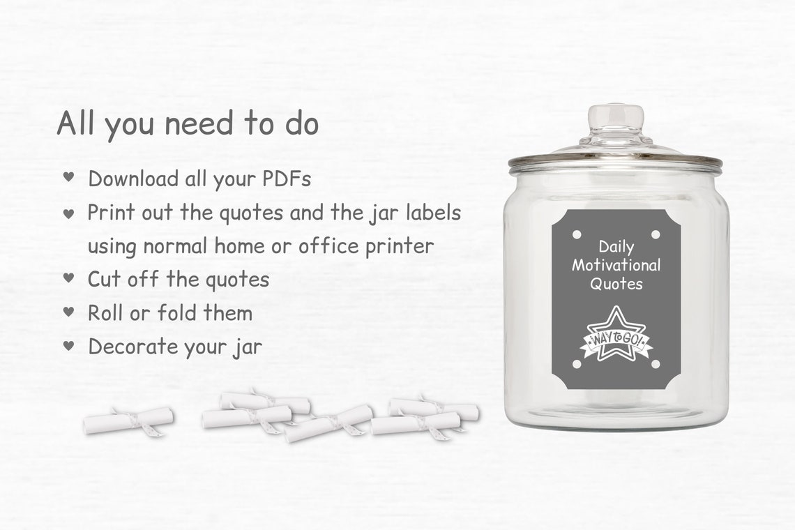 365 Printable Motivational Quotes Daily Inspirational Quotes DIY ...