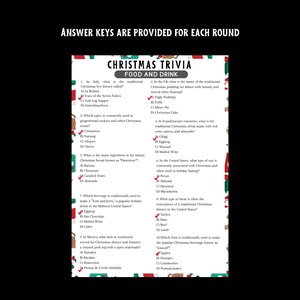 Printable Christmas Trivia Game | Christmas Party Game | Christmas ...