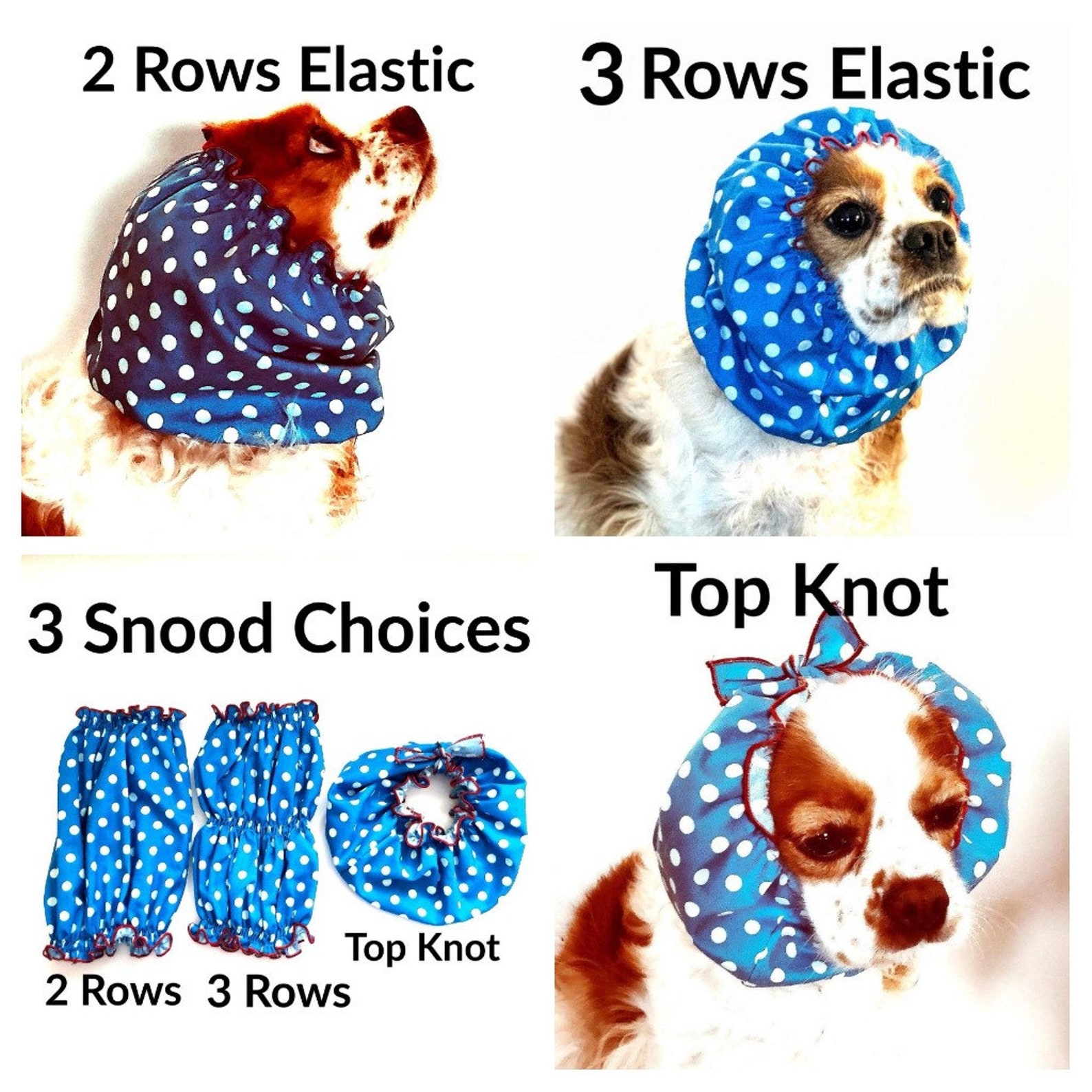 Yellow Bees Dog Snood Cotton Pet Snood Cavalier King Charles | Etsy