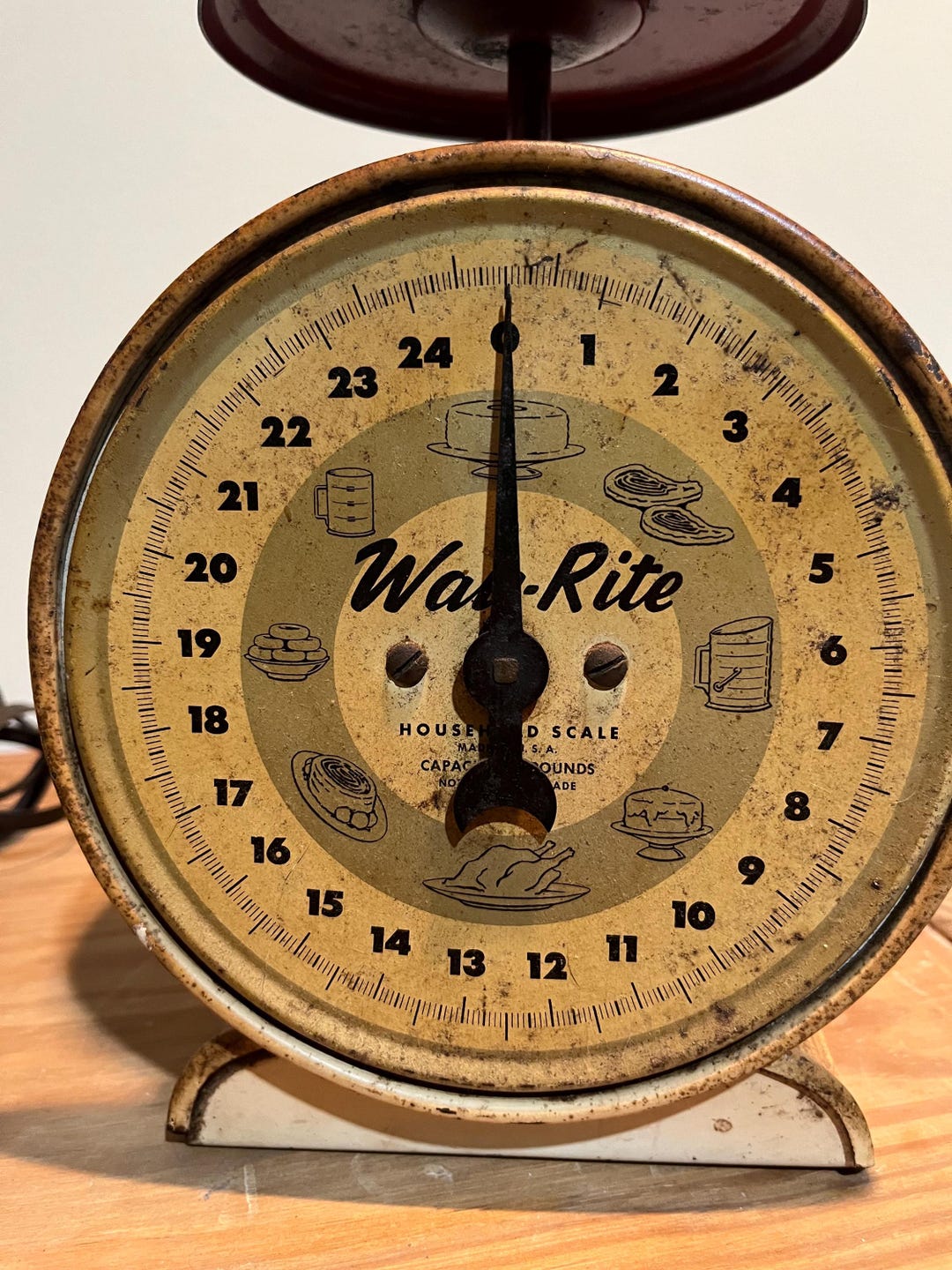 Vintage "way-rite" Kitchen Scale - Etsy