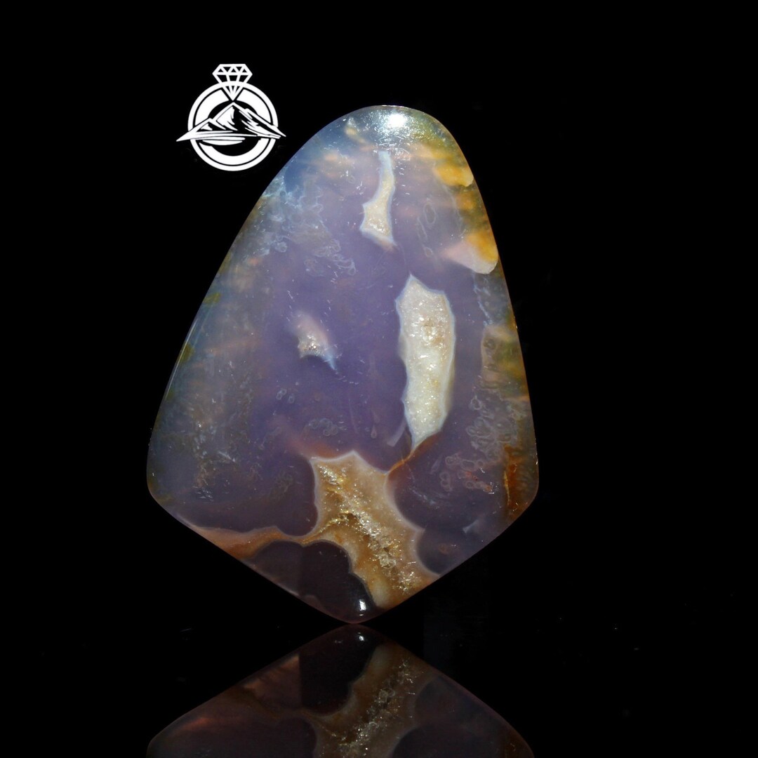 CALCÉDOINE VIOLET pour pendentif agate à l'intérieur - Etsy France