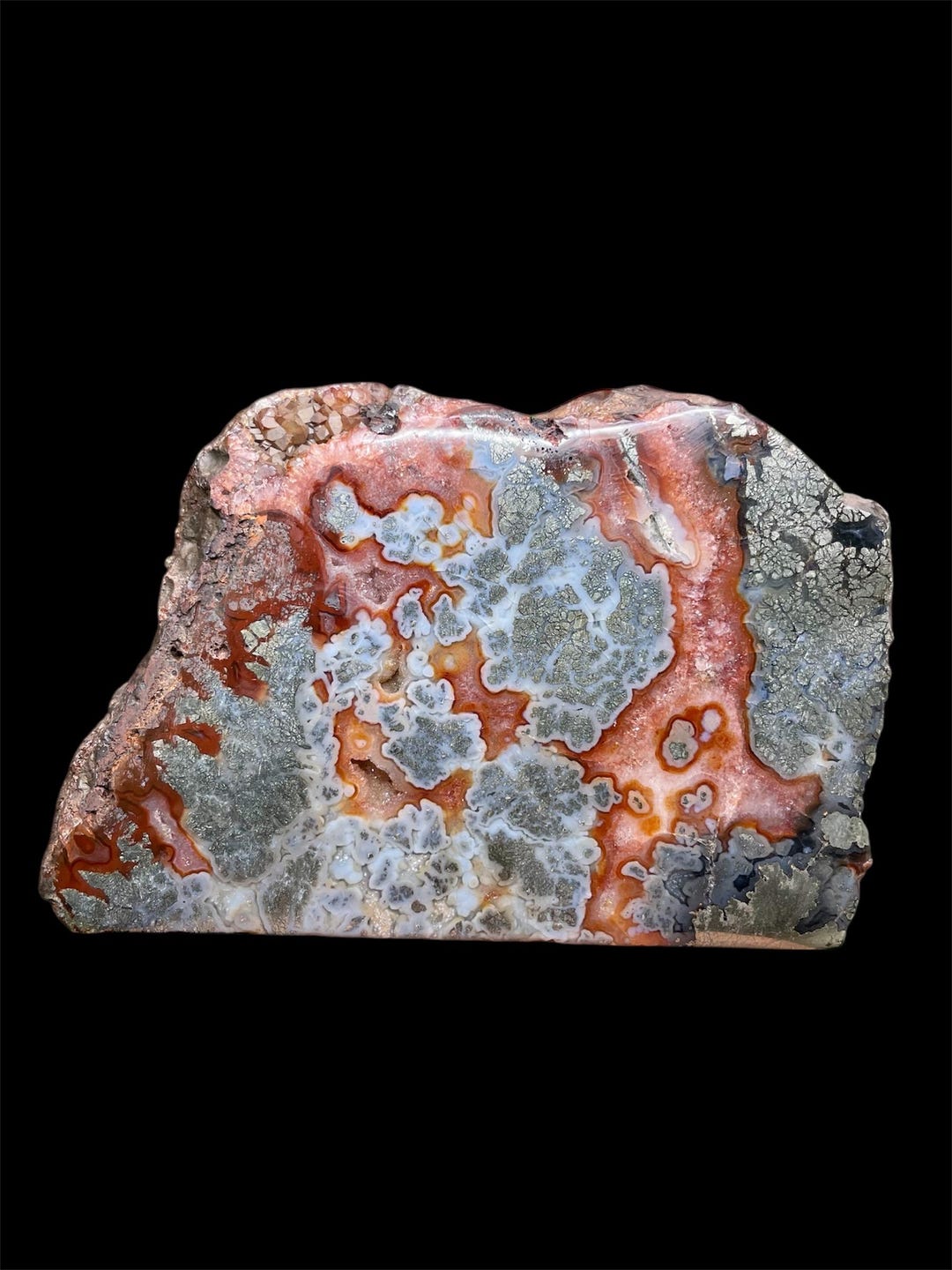 Slabs Red Marcasite After Polish - Make Anyting - Etsy