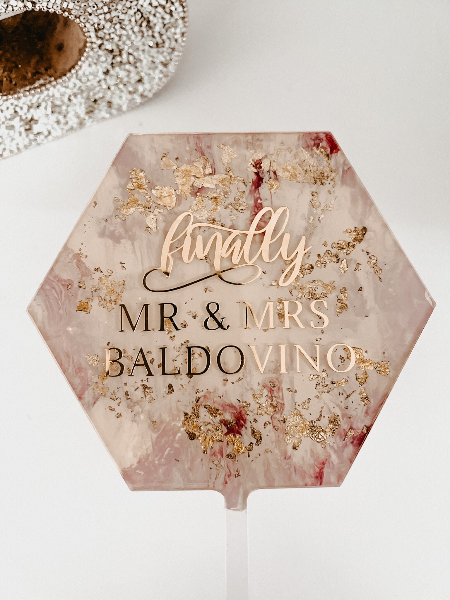 Acrylic Cake Topper - Etsy