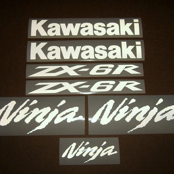 Zx6r Decals - Etsy