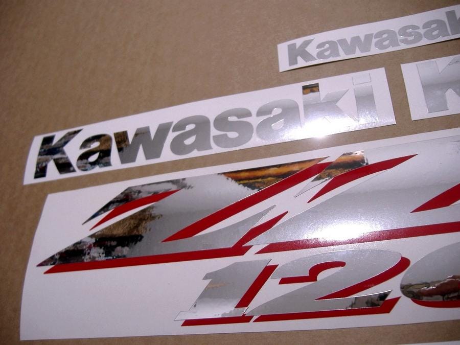 ZZR 1200 Full Aftermarket Stickers Set Decals Kit Restoration Graphics ...