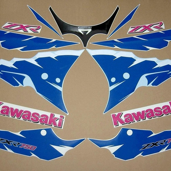 Kawasaki Zx10r Complete Decals - Etsy