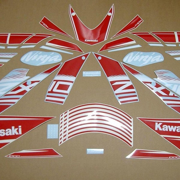 Kawasaki Zx10r Complete Decals - Etsy