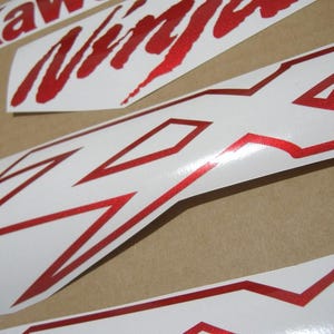 ZX9R Ninja Full Stickers Set Decals Customized Graphics Custom Logo 900 ...