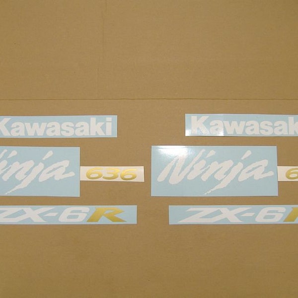 Kawasaki Zx6r Stickers - Etsy