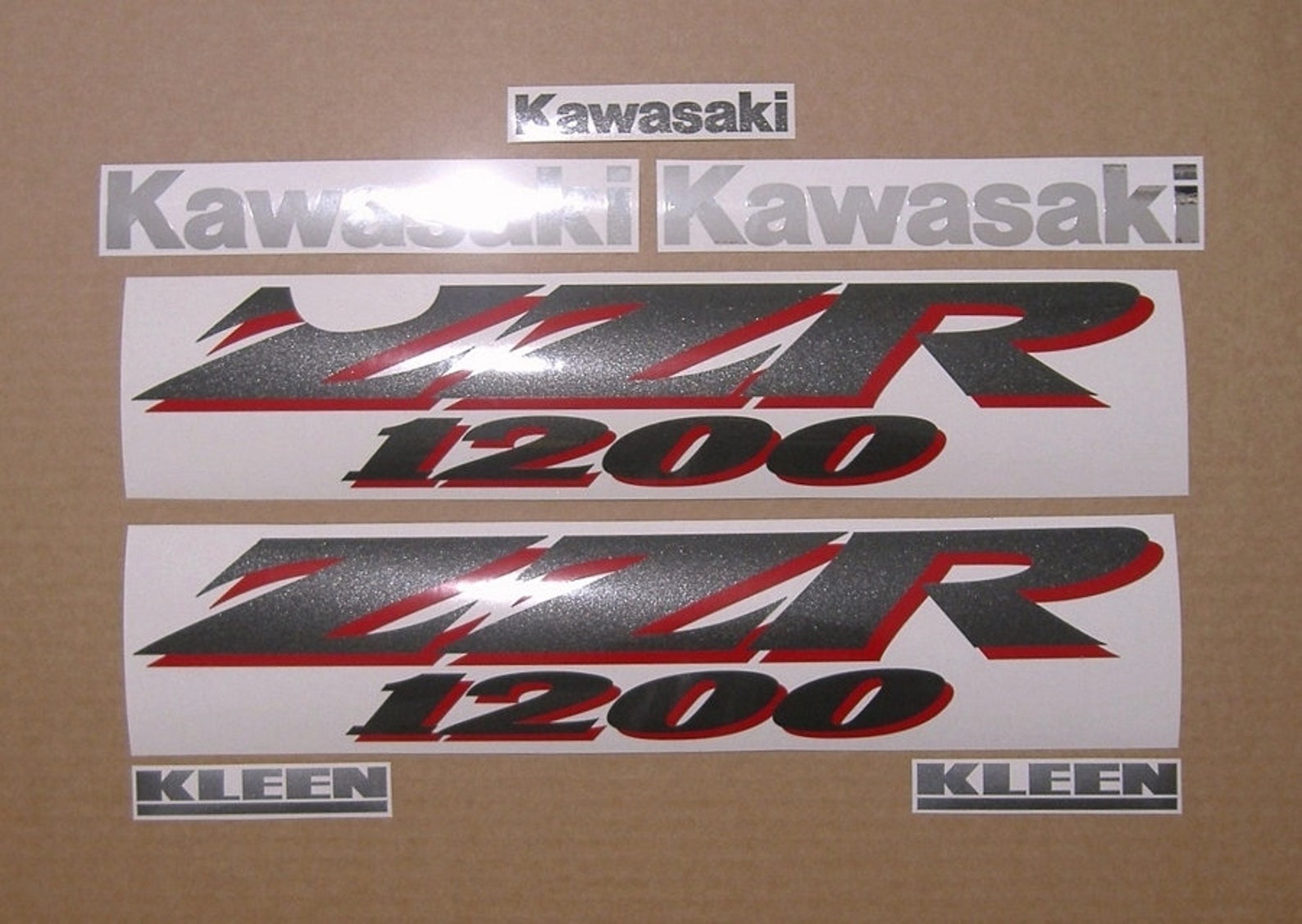 ZZR 1200 Full Aftermarket Stickers Set Decals Kit Restoration Graphics ...