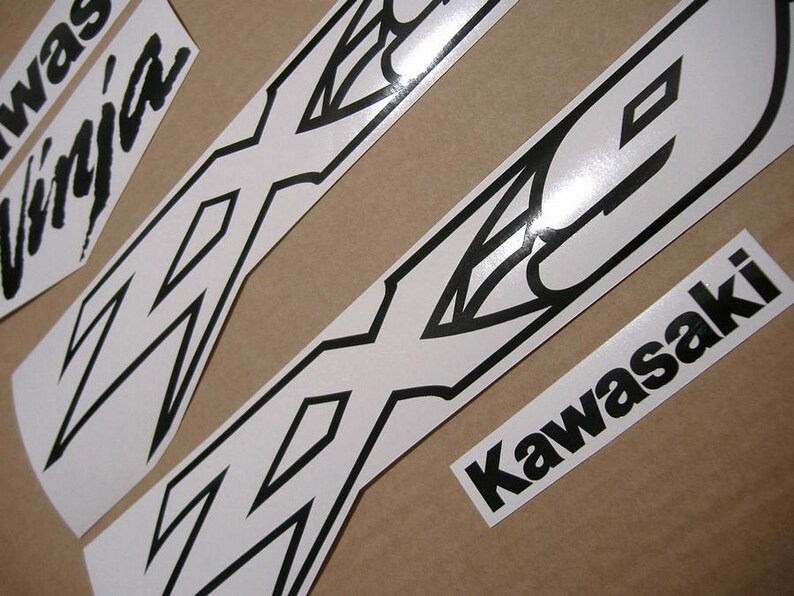 ZX9R Ninja Full Stickers Set Decals Customized Graphics Custom Logo 900 ...