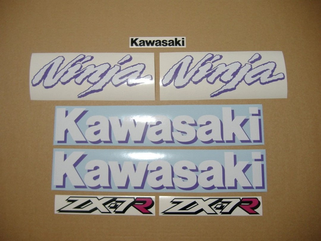 ZX7R 1998-1999 Ninja Complete Restoration Stickers Set Full ...