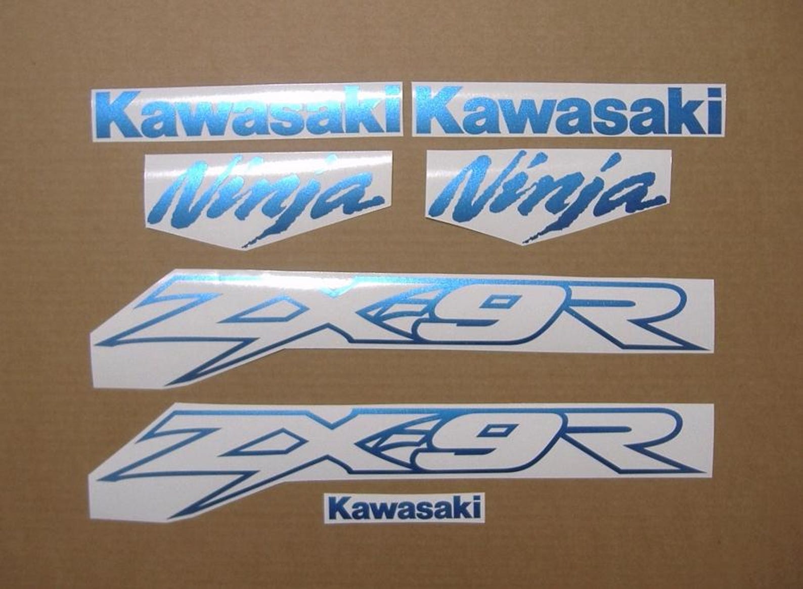 ZX9R Ninja Full Stickers Set Decals Customized Graphics Custom Logo 900 ...