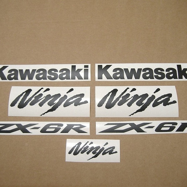 Kawasaki Ninja Zx6r Decal - Etsy Singapore