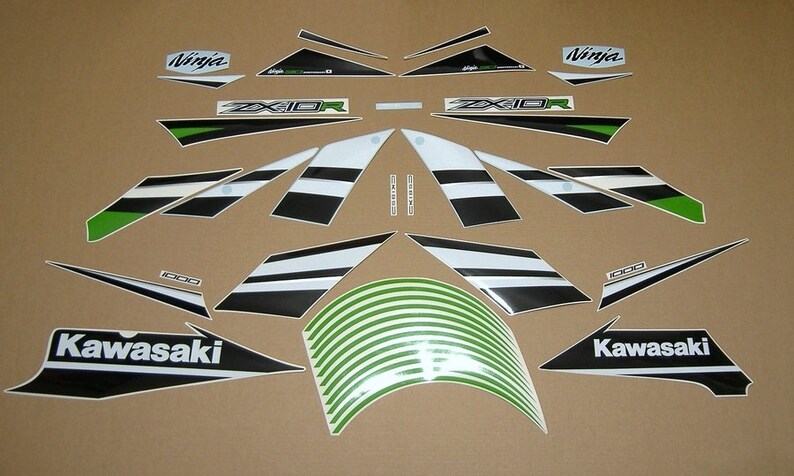 ZX10R Ninja 2015 30th Anniversary Edition Full Decals Kit - Etsy