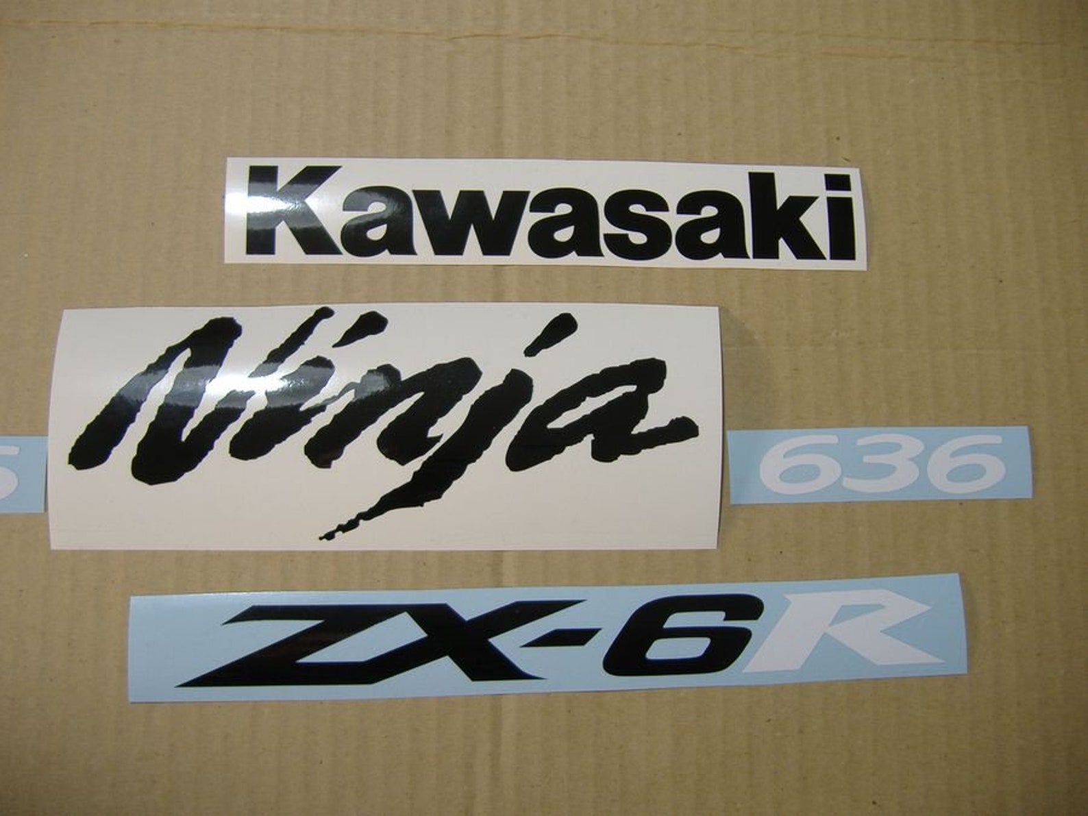 ZX6R Ninja 2005-2006 Decals Set Kit Restoration Graphics - Etsy