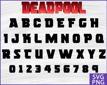 Deadpool clipart | Etsy
