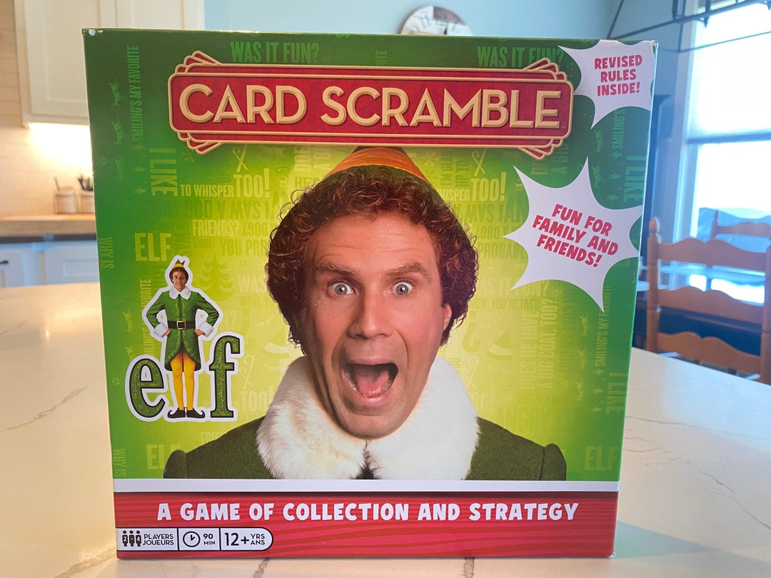 Elf: Card Scramble Board Game - COMPLETE - Etsy
