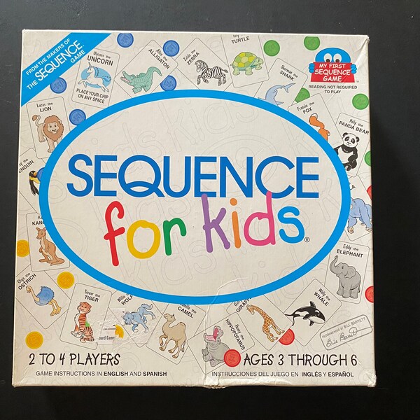 Sequence Board Game - Etsy
