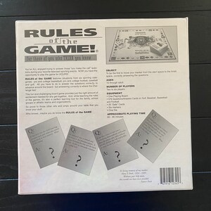 Rules of the Game - for Those of You Who THINK You Know …. Game ...