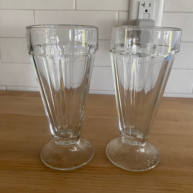 Milkshake Glasses - Etsy