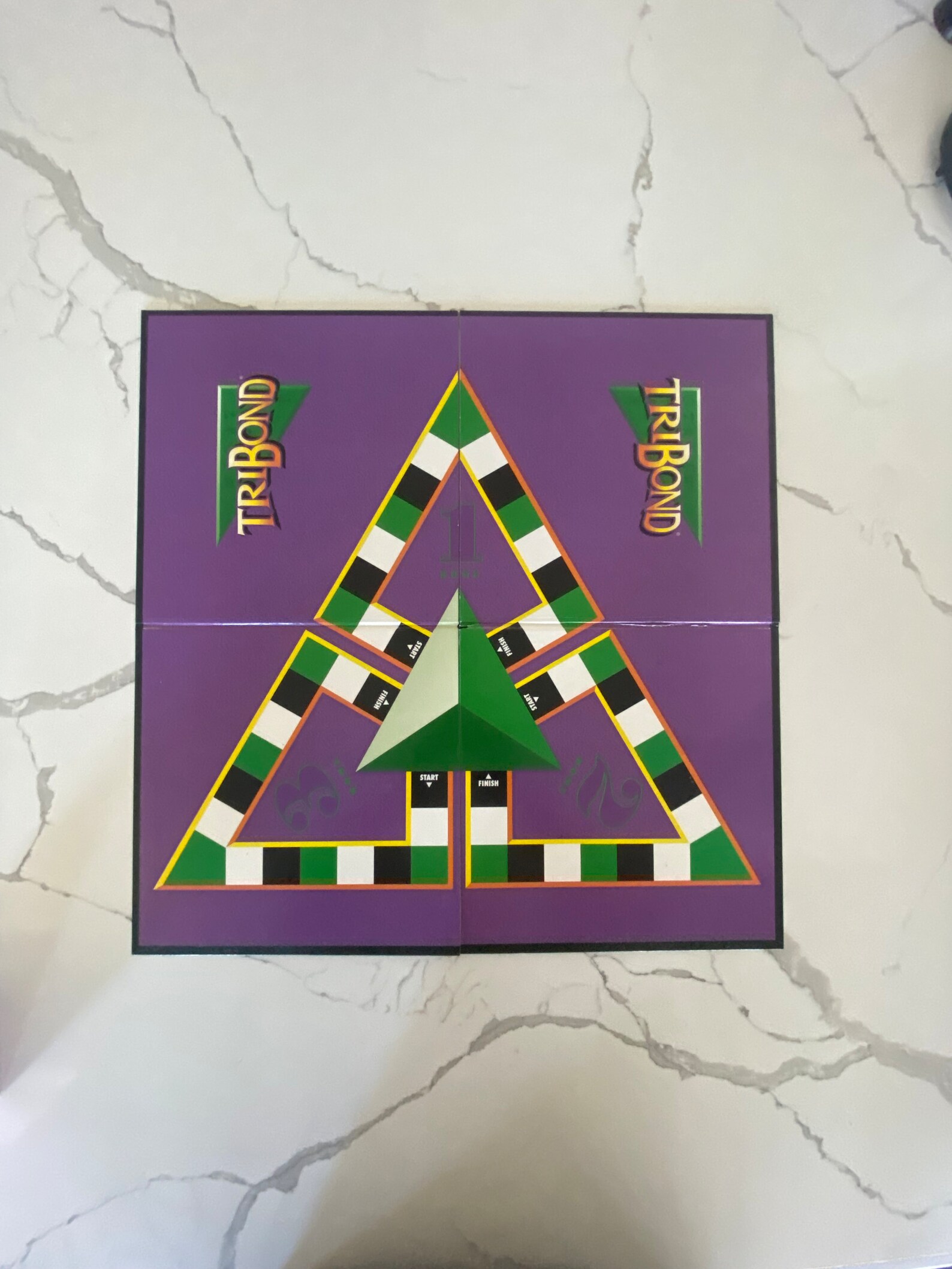 Tribond Board Game 1995 ... What Do These 3 Have in Common - Etsy