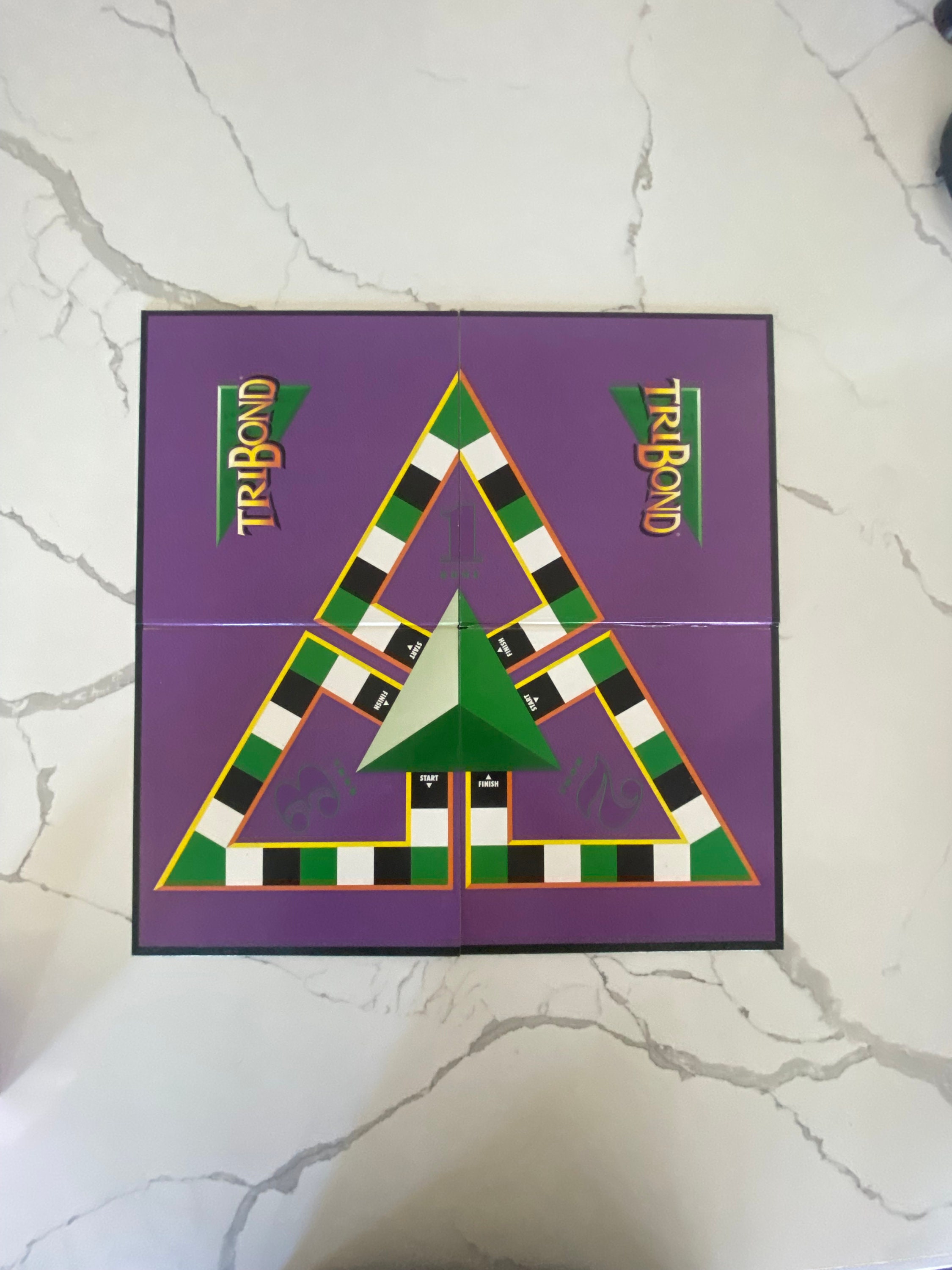 Tribond Board Game 1995 ... What Do These 3 Have in Common - Etsy