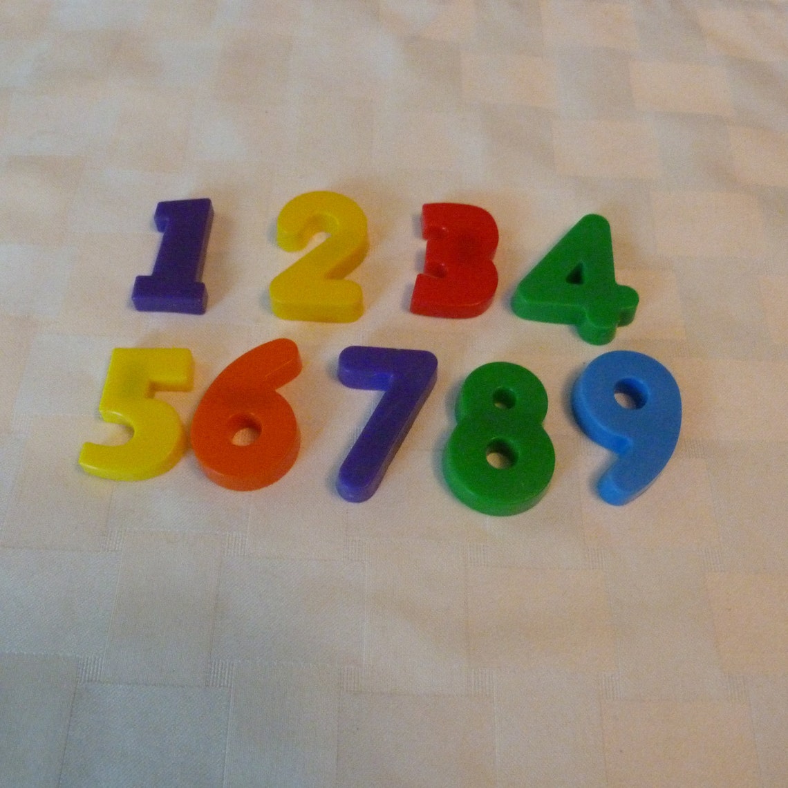 Magnetic Numbers 1-9 Refrigerator Magnets Childrens Number - Etsy