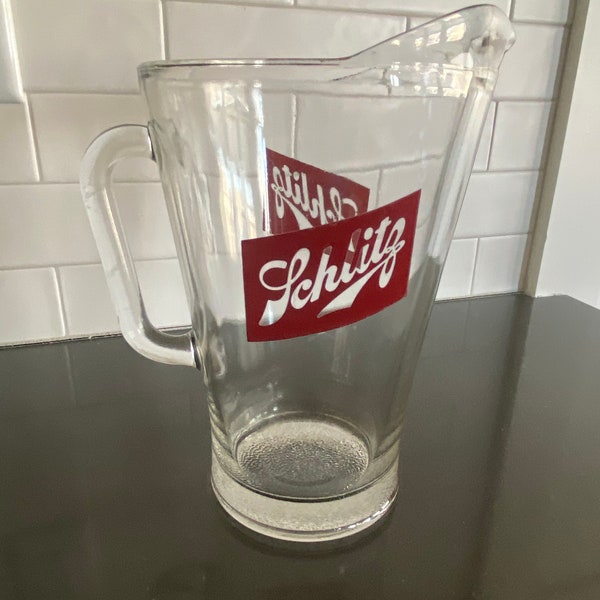 Vintage Beer Pitcher - Etsy