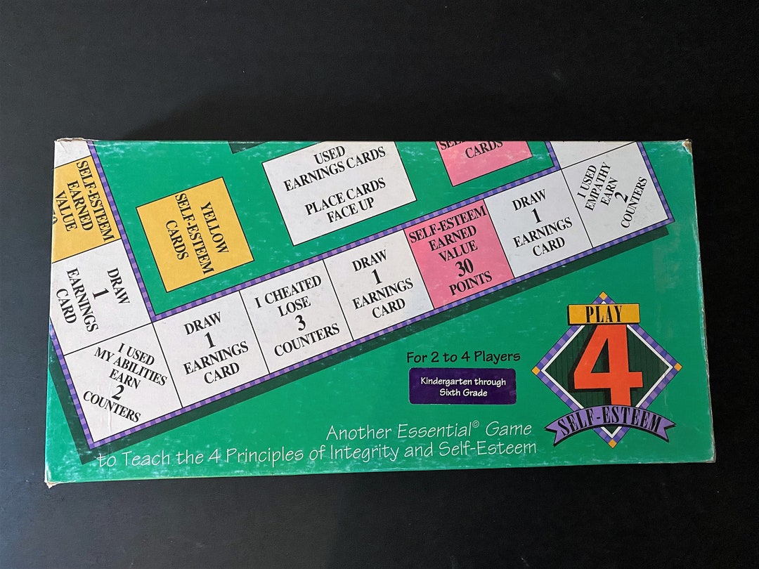 Play 4 Self-esteem Board Game, Teaching the Principles of Integrity and ...