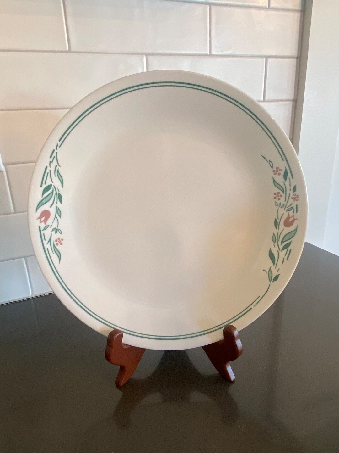 Corelle Livingware ROSEMARIE Pattern 4 Dinner Plates 4 - Etsy