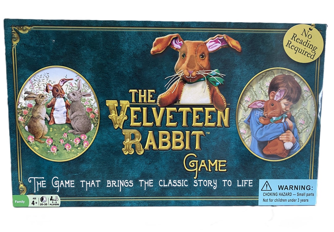 Velveteen Rabbit Board Game - COMPLETE - No Reading Required - Etsy