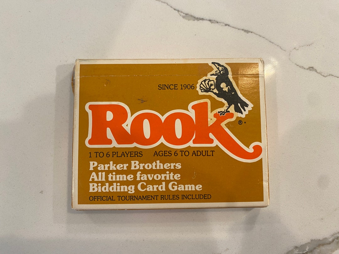 ROOK Card Game W/offical Tournament Rules 1978 Parker Brothers COMPLETE ...