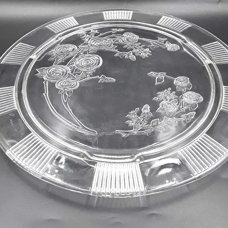 Footed Cake Plate - Etsy